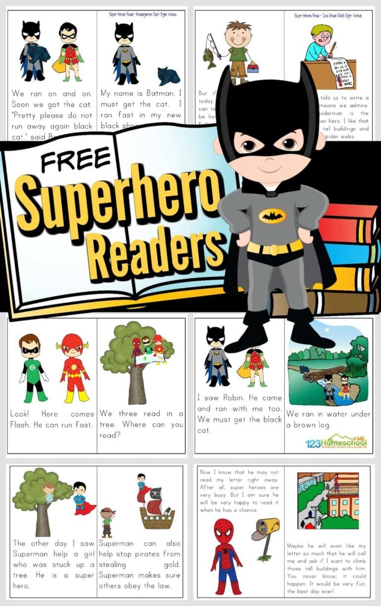 FREE Printable Girl Superhero Calendar 2026