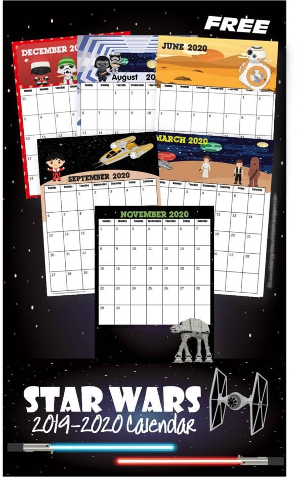 FREE Star Wars Addition and Subtraction to 20 Activity for Kindergarten