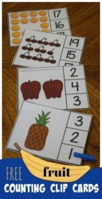 FREE Printable Fruit Worksheets for Kindergarten