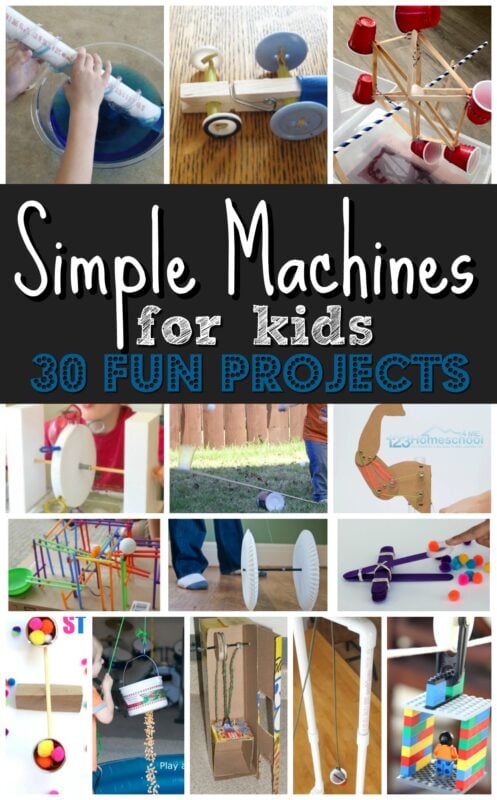 FREE Printable Simple Machines Coloring Pages