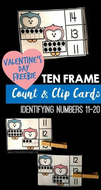 FREE Color by Number Valentine's Day Math Worksheets