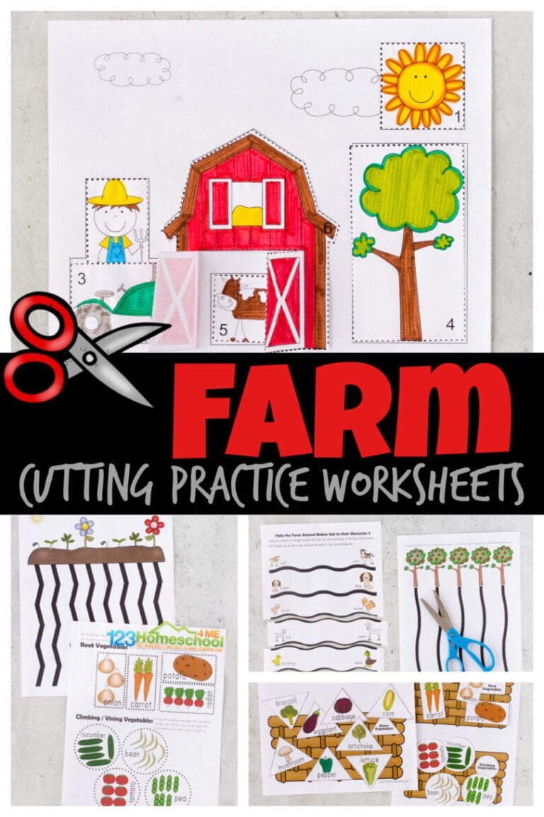 🚜 FREE Printable On the Farm Writing Prompts for Kindergarten