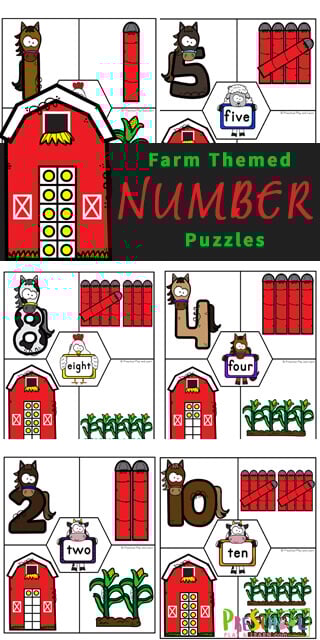 FREE I Spy Farm Animals Printables