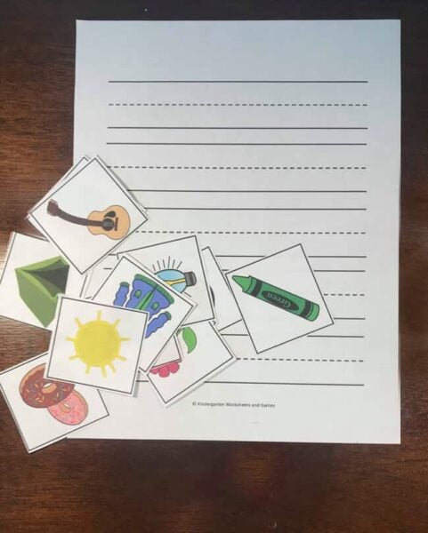 ️ FREE Free Printable Kindergarten Picture Writing Prompts for Kids