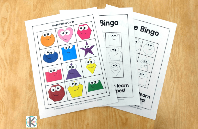 FREE Shape BINGO
