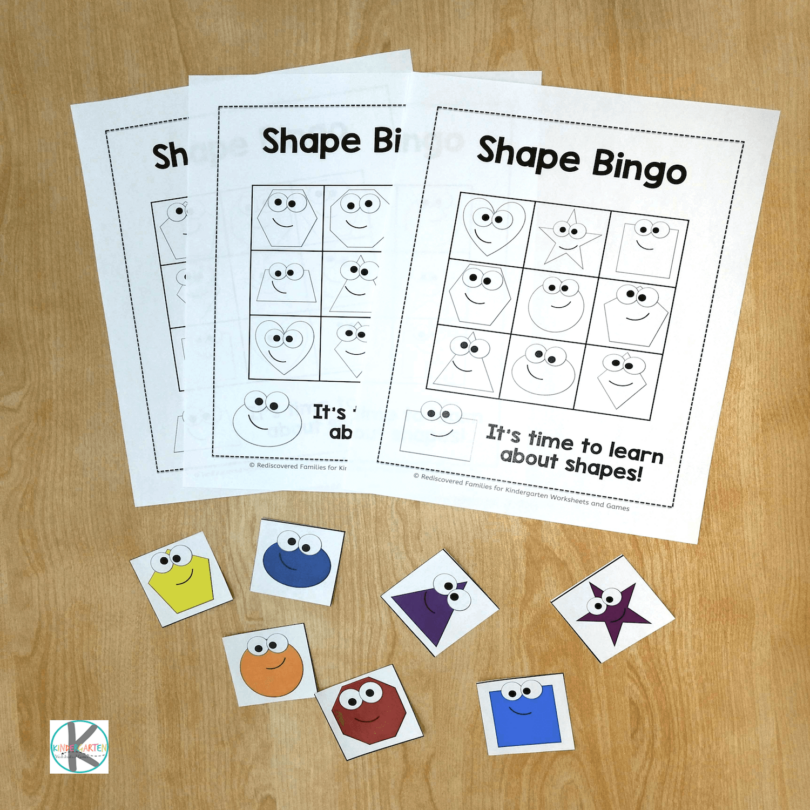 FREE Shape BINGO