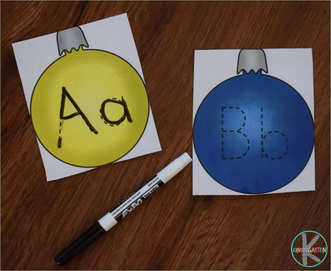 🎄 FREE Christmas Letter Tracing Printable Activity for December