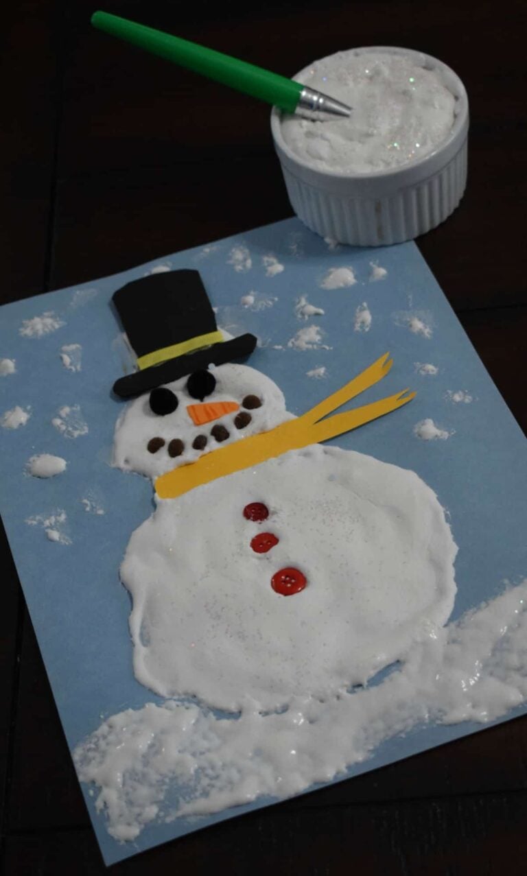 ⛄ Snowman Measuring Snowfall - Winter STEM Activities
