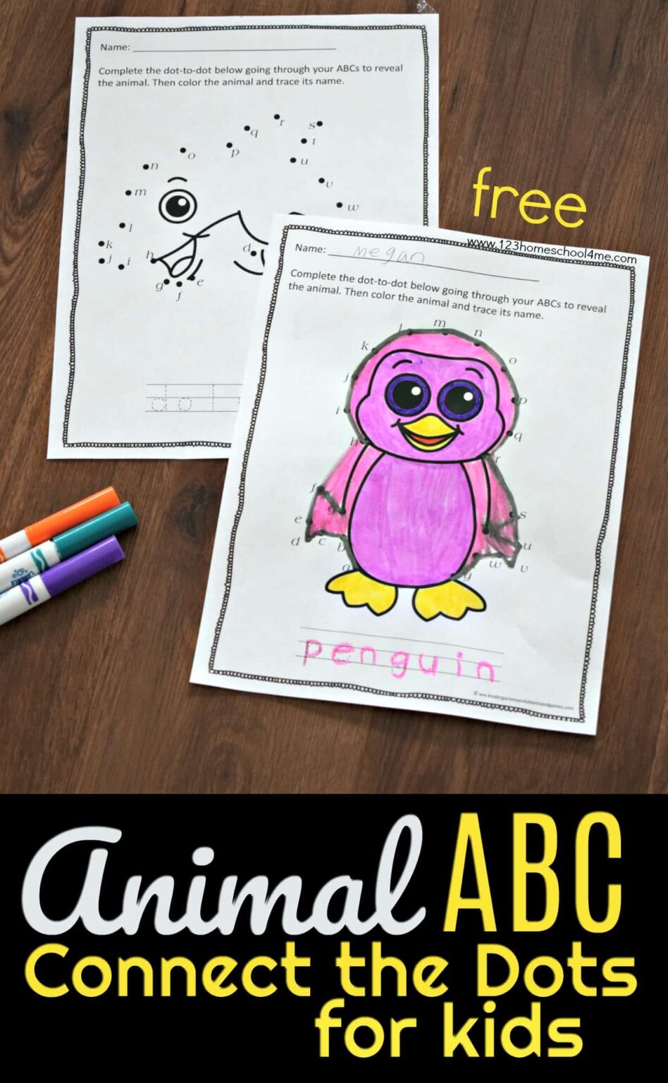 FREE Printable Alphabet Matching Worksheets for Pre-k and Kindergarten