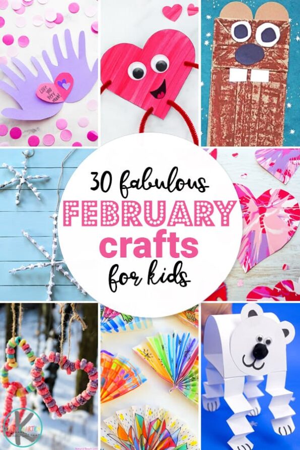 30 Fabulous February Crafts For Kids 30 Fabulous February Crafts For Kids