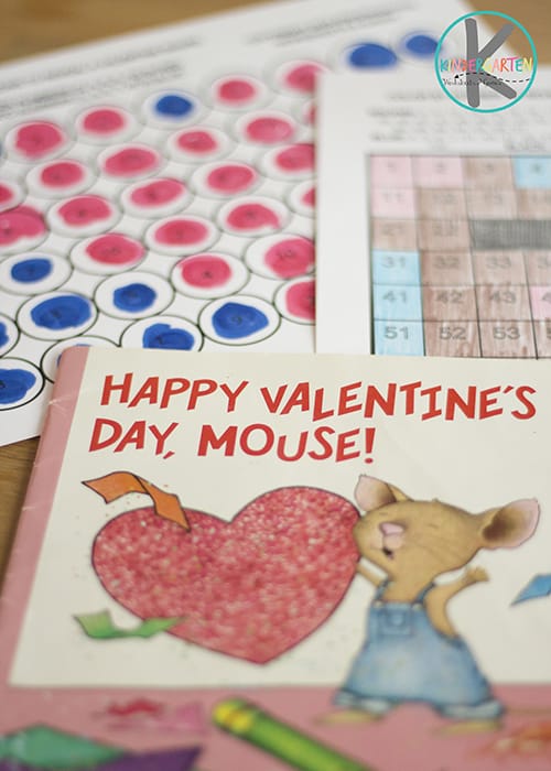FREE Happy Valentine's Day Mouse Worksheets