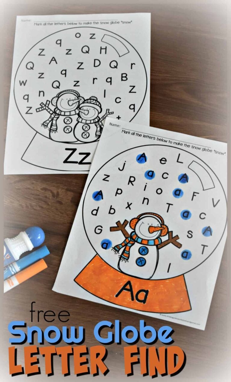 FREE Uppercase Alphabet Printables