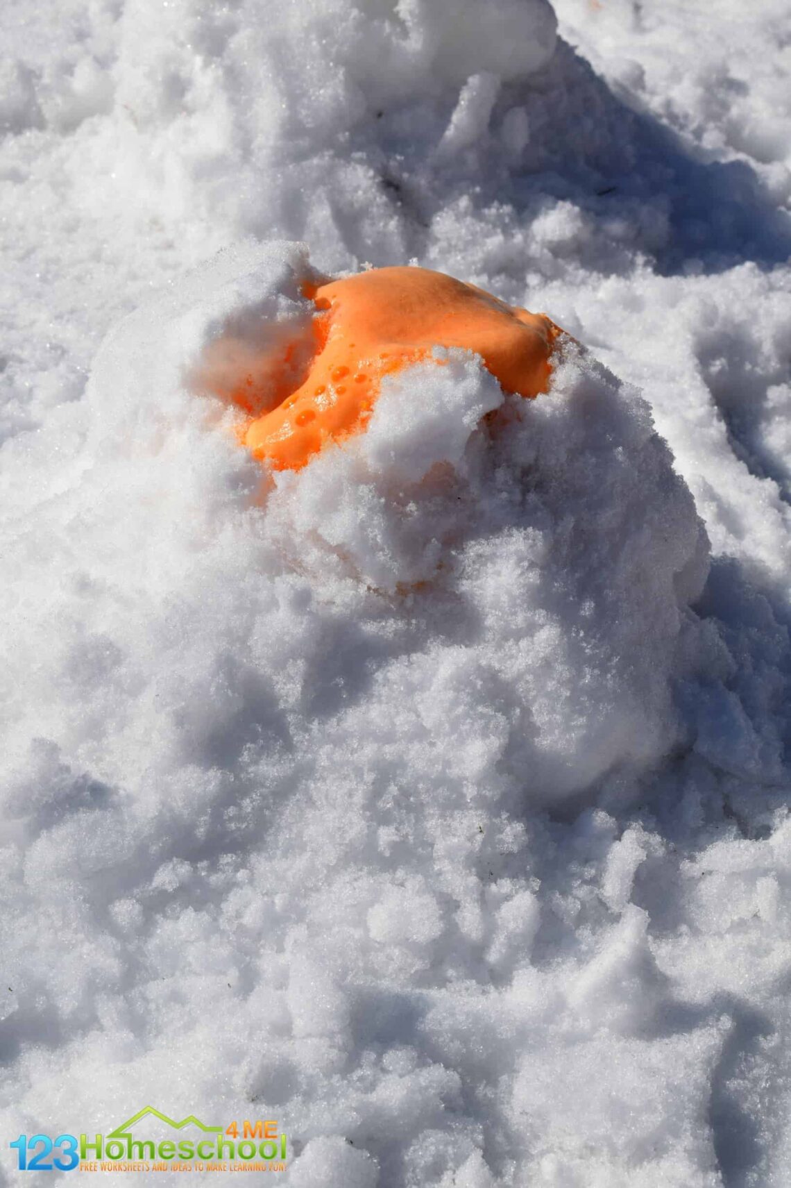 WOW! Snow Volcano Science Experiment
