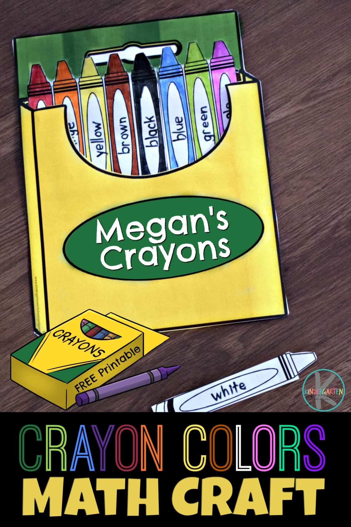 FREE Printable Color Mini Book for Kids