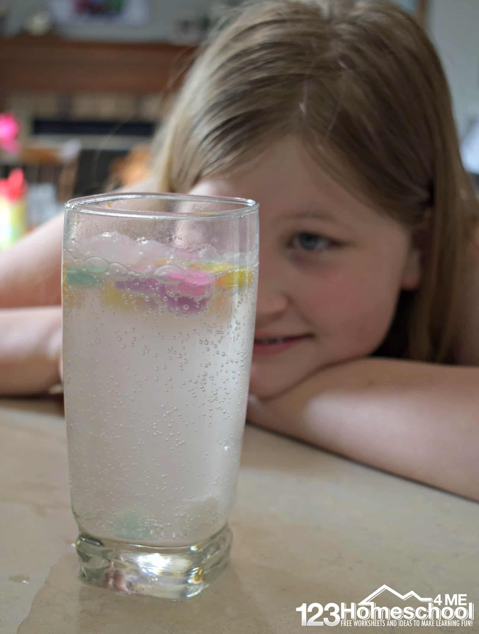 Valentines Day Dancing Hearts Science Experiment for Kids