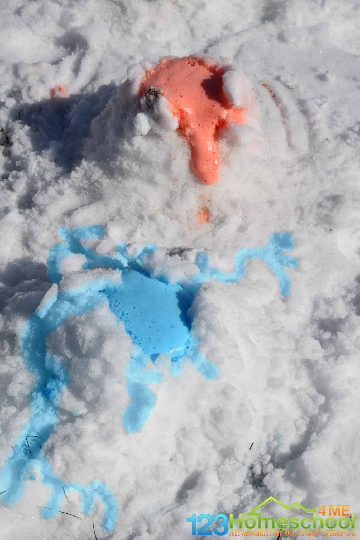 WOW! Snow Volcano Science Experiment