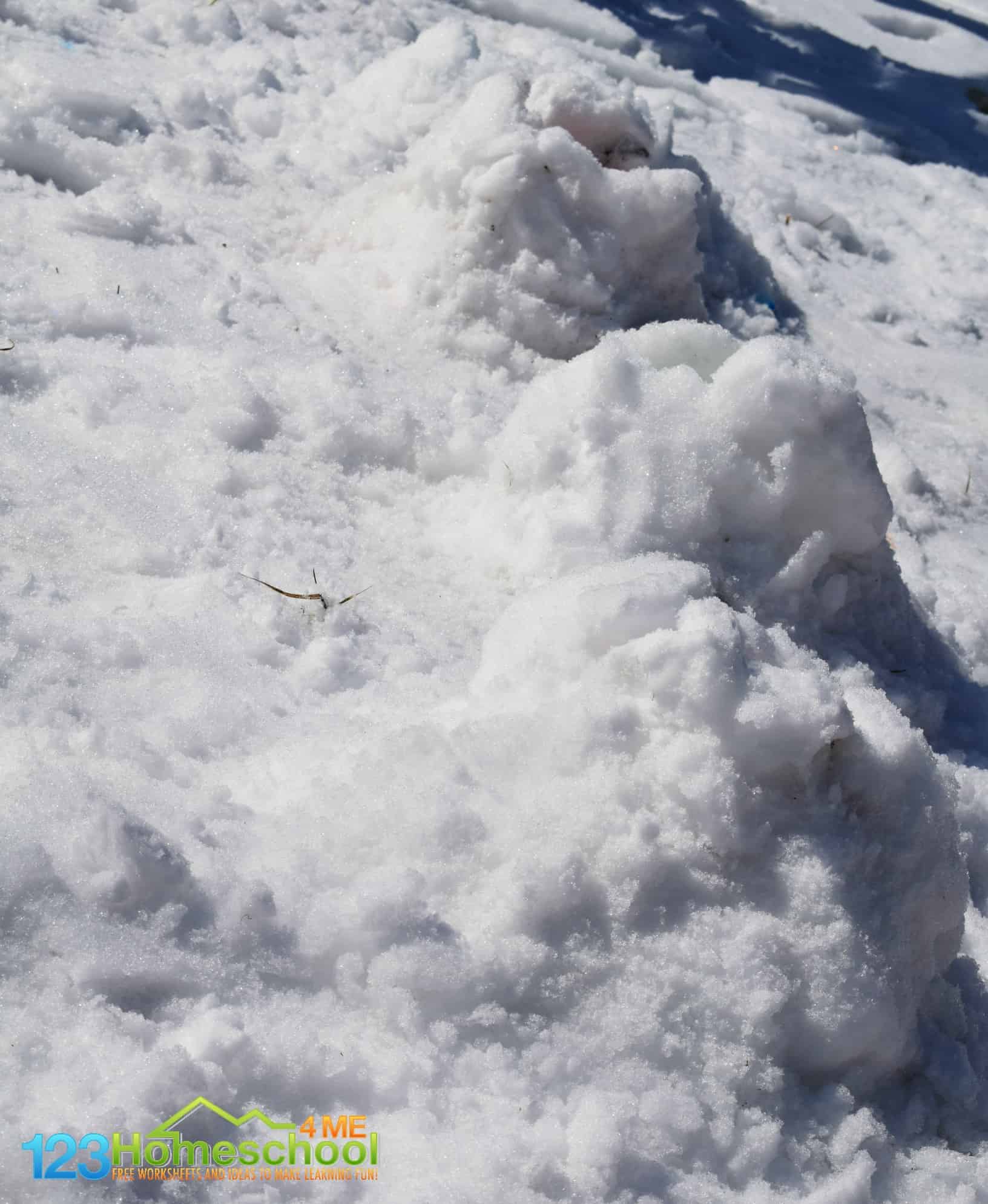 WOW! Snow Volcano Science Experiment