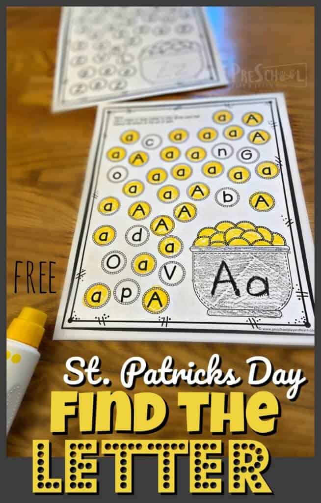 🍀 FREE St Patrick's Day Alpahbetical Order Worksheets