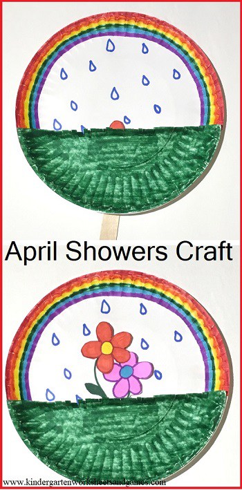 🌧🌼 April Showers Bring May Flowers Craft