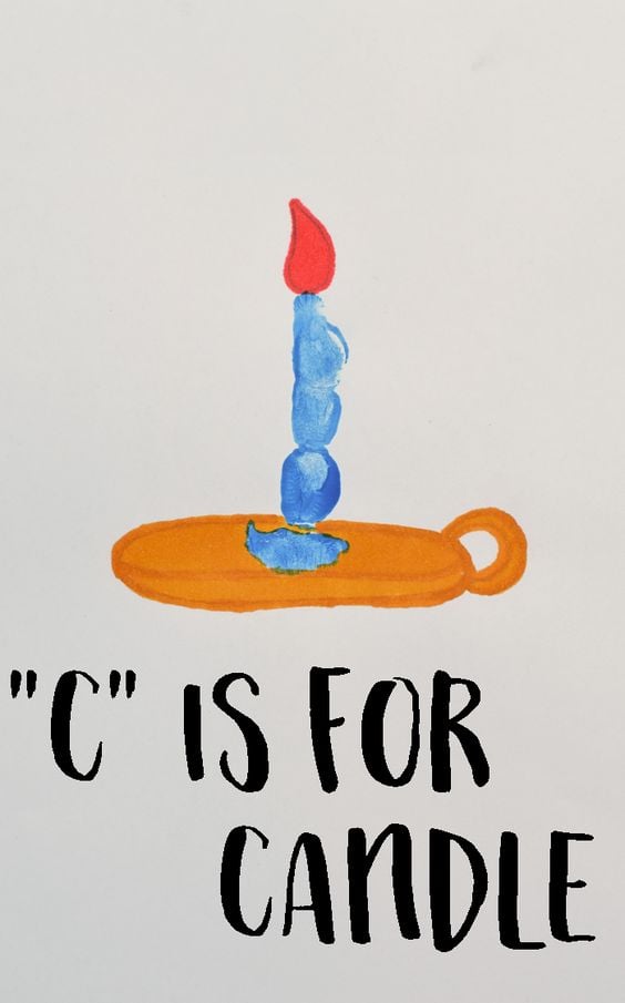 A-Z Alphabet Fingerprint Art Craft Ideas for Kids