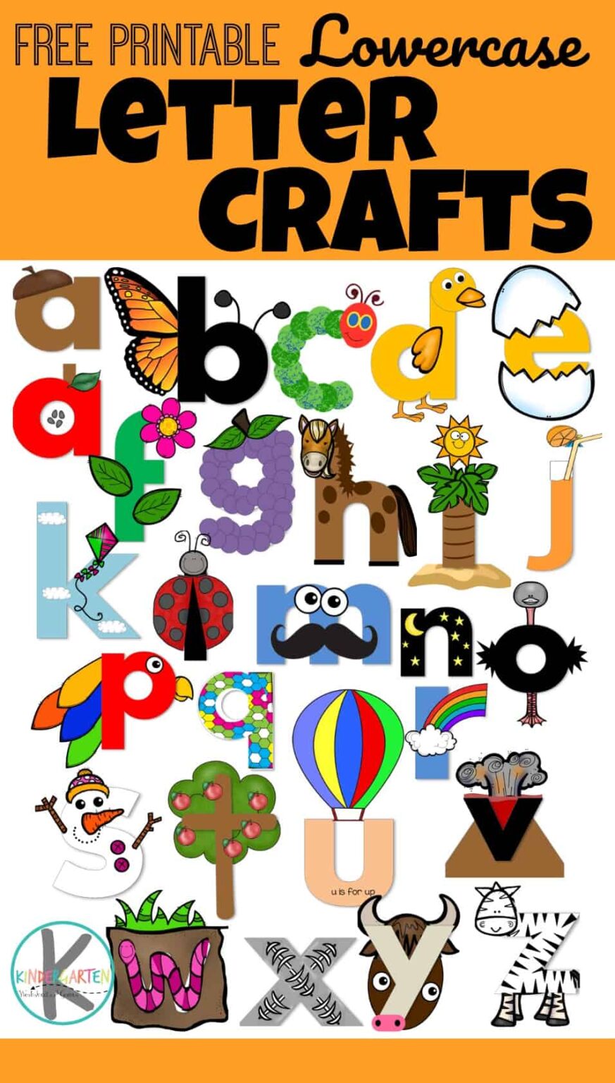 FREE Printable Lower Case Alphabet Letter Tracing Cards Activity