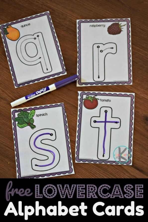 100+ FREE Kindergarten Alphabet Worksheets and Activities