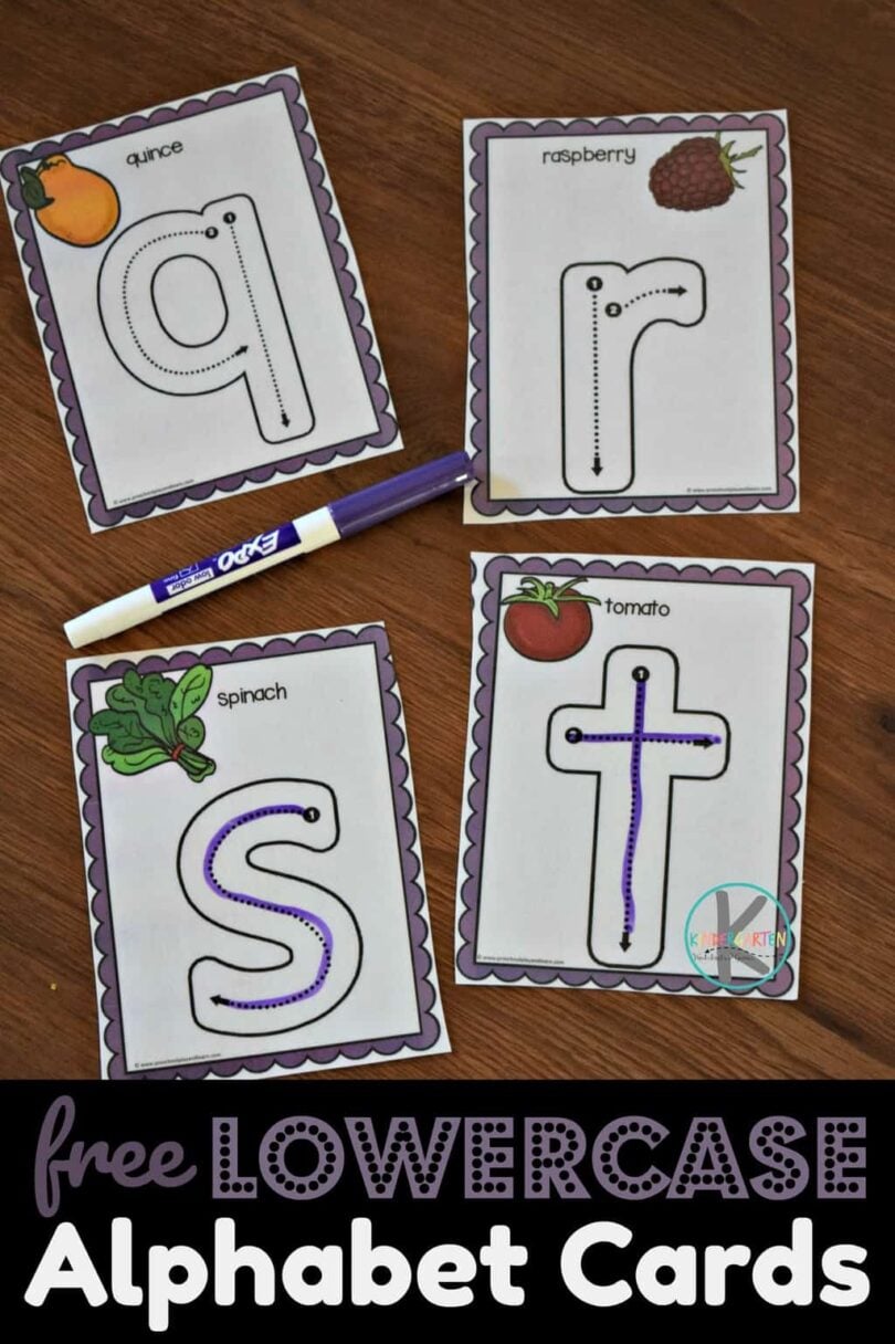 100+ FREE Kindergarten Alphabet Worksheets and Activities