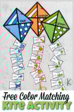 FREE Printable Color Mini Book for Kids