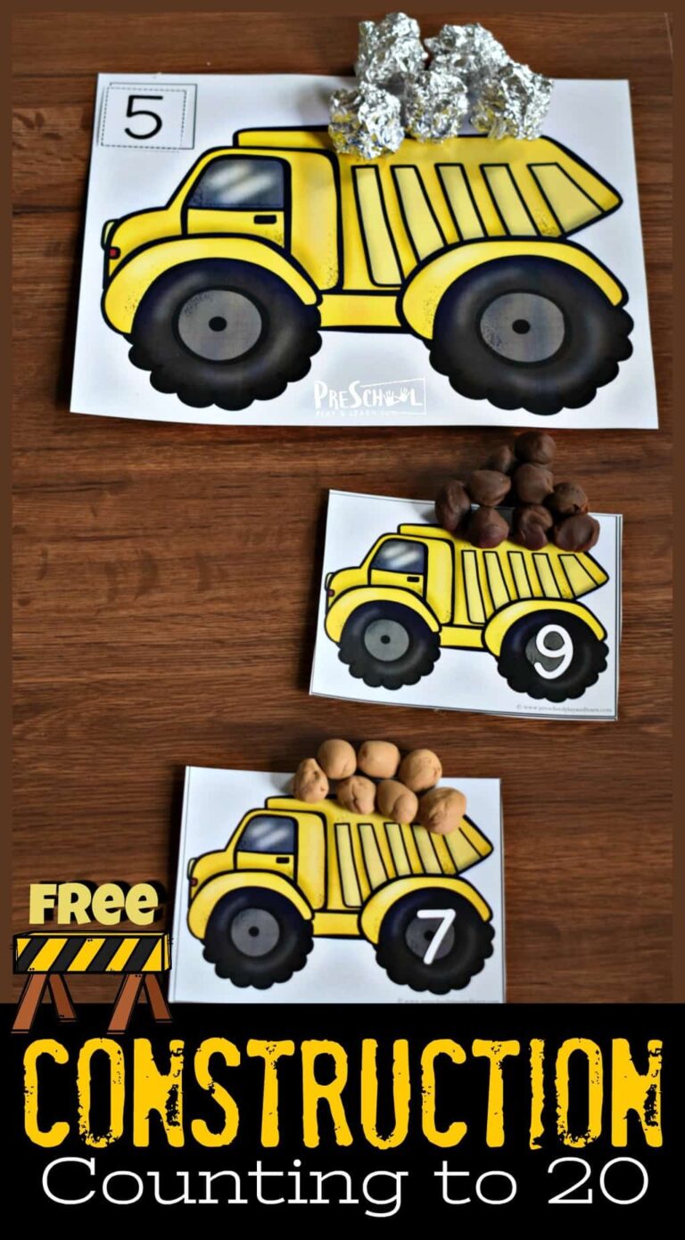 FREE Construction Printables