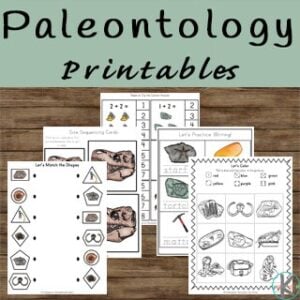 FREE Paleontologist Printables