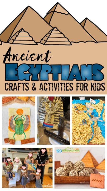 FREE Ancient Egypt Printable Worksheets for Kids