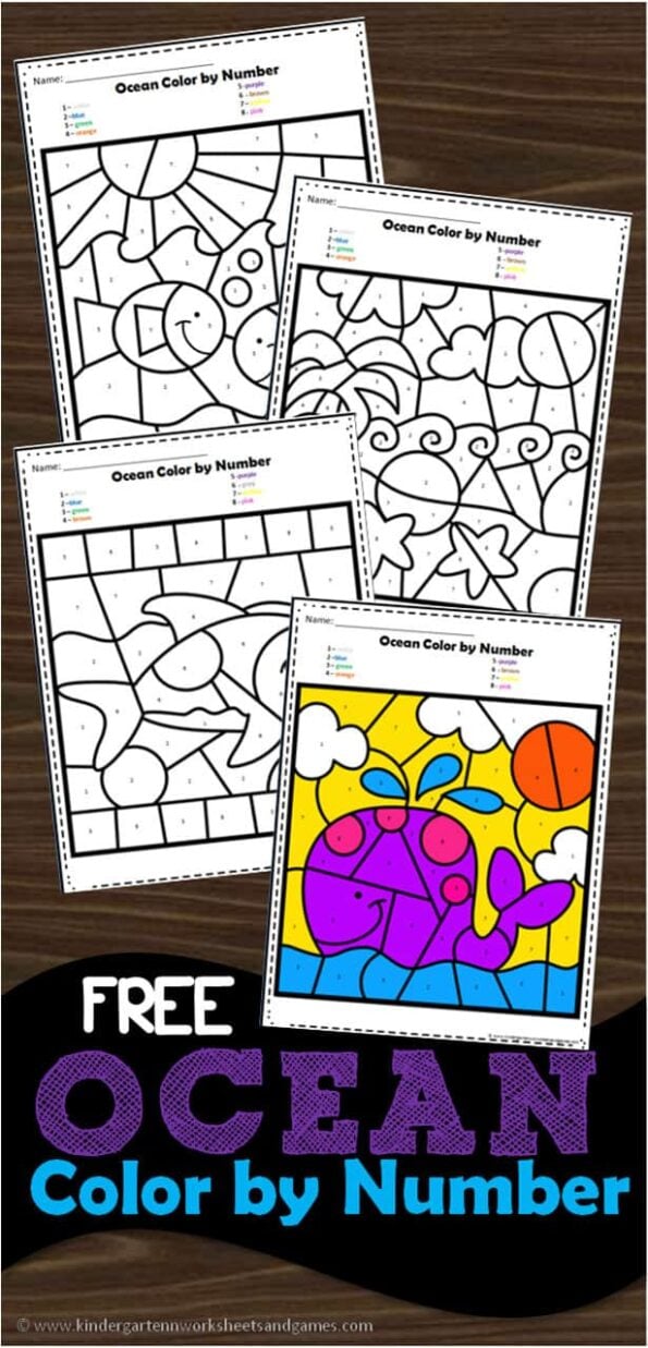 FREE Pet Animal Color by CVC Words Worksheets