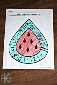 FREE Summer Kindergarten Math Worksheets