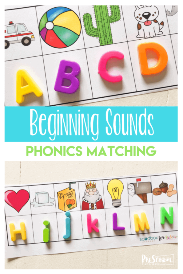 🔎 FREE Printable Begining Sound Crack the Code Worksheet