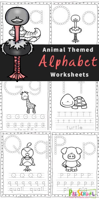 FREE Printable Animal Habitats Activities for Preschool & Kindergarten