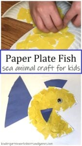 Paper Plate Fish Craft