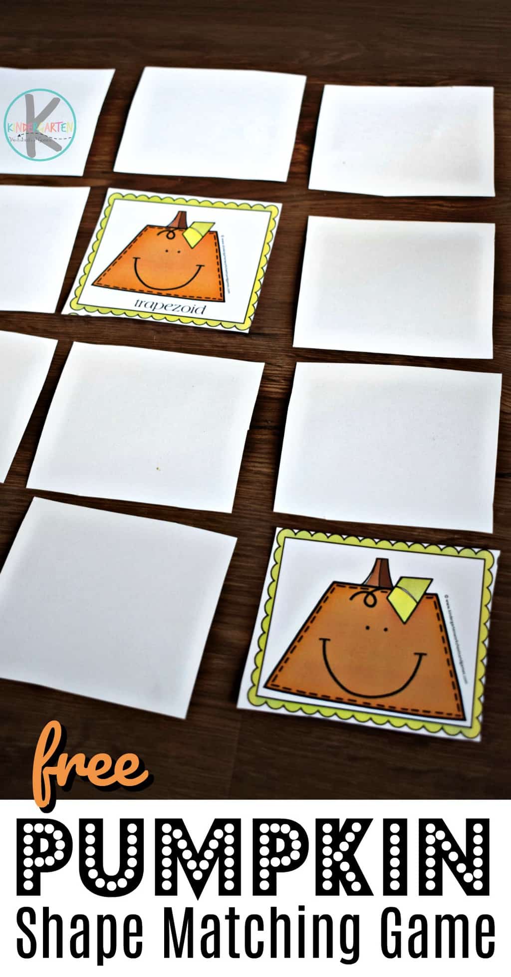 FREE Pumpkin Candy Count and Trace Printable Fall Activity for Kids