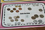 FREE Sorting Coins Printable Money Mats
