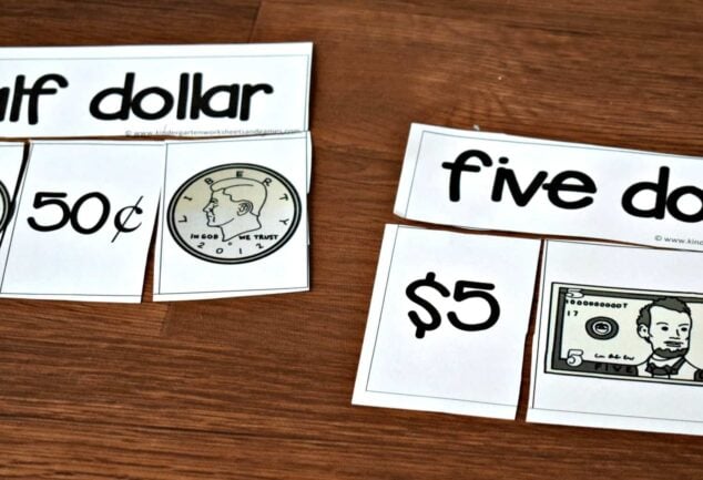 30 Kindergarten Money Activities