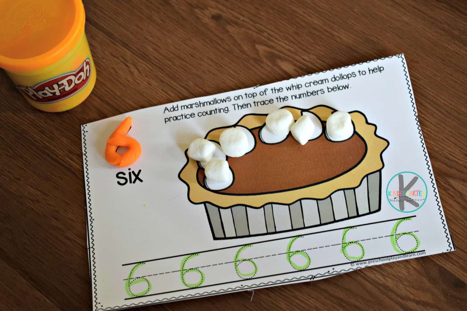 One to One Correspondence Pumpkin Pies