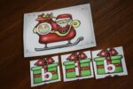 🎅 FREE Christmas CVC Words on Santa's Sleigh Activity for Kids