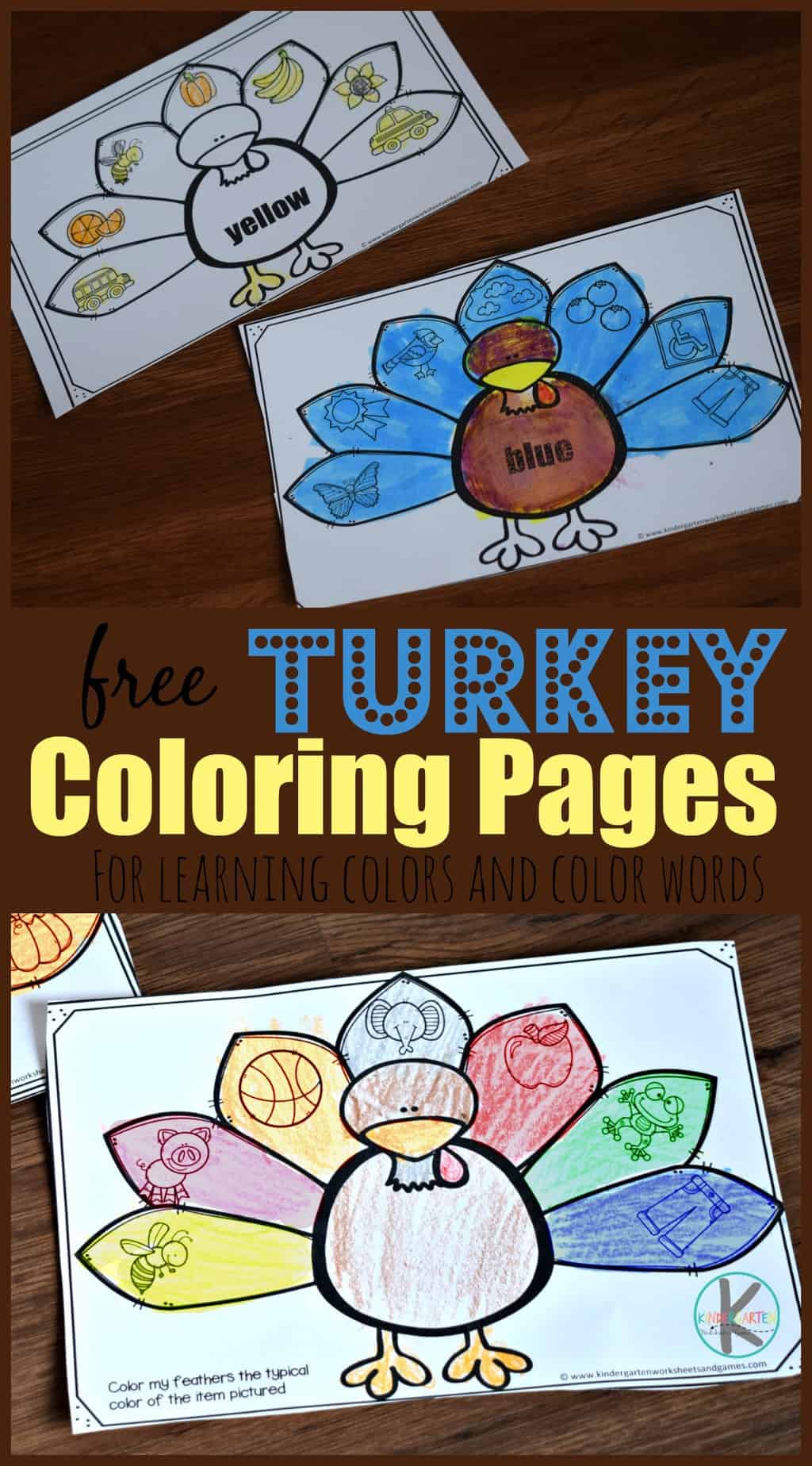 SUPER CUTE, Free Turkey Coloring Pages