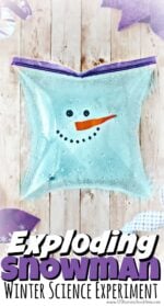 ⛄ FREE Snowman Math Craft Printable for Kindergarten