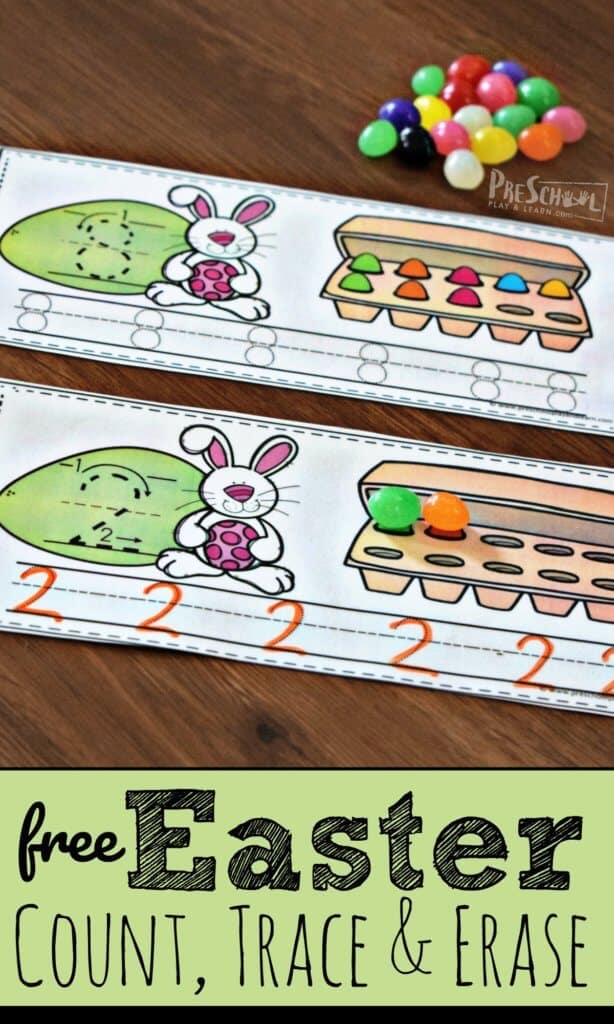 🐰 FREE Printable Easter Worksheets for Kindergarten