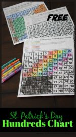 🍀 FREE Printable St Patricks Day Color by Number Worksheets