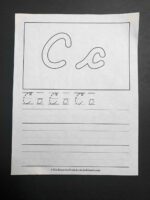 FREE Cursive Writing Practice Sheets A-Z