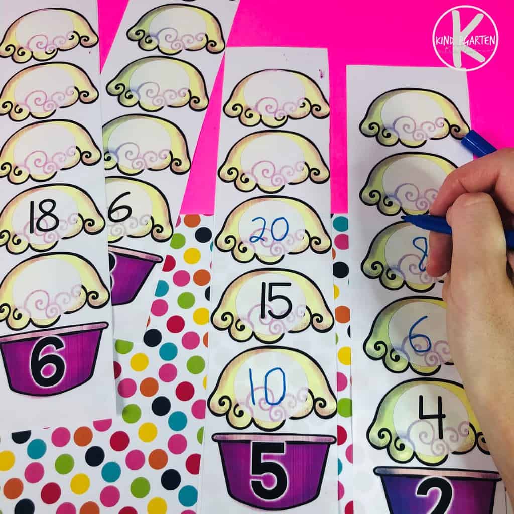  FREE Sundae Skip Counting Activity