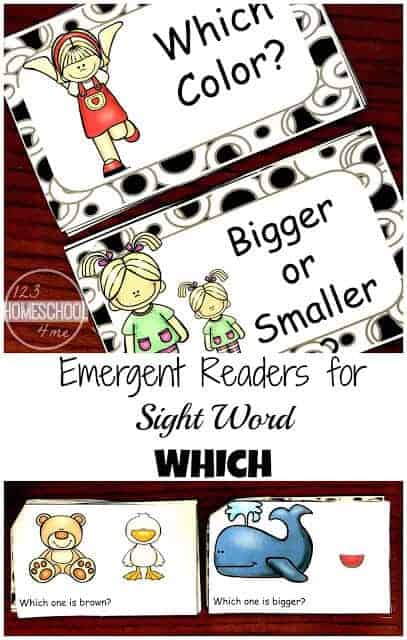 FREE Printable Spring Emergent Readerss and Activity for Kindergarten