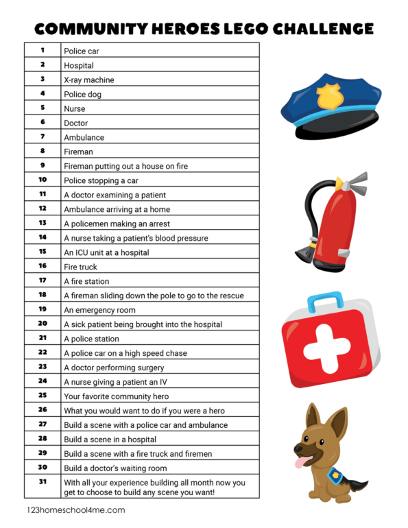 Community Helpers Worksheets