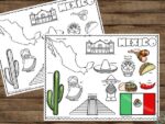 Free FREE Printable Mexico Coloring Pages - Read, Color, and Learn